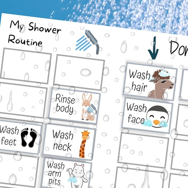 Routine Chart - Etsy