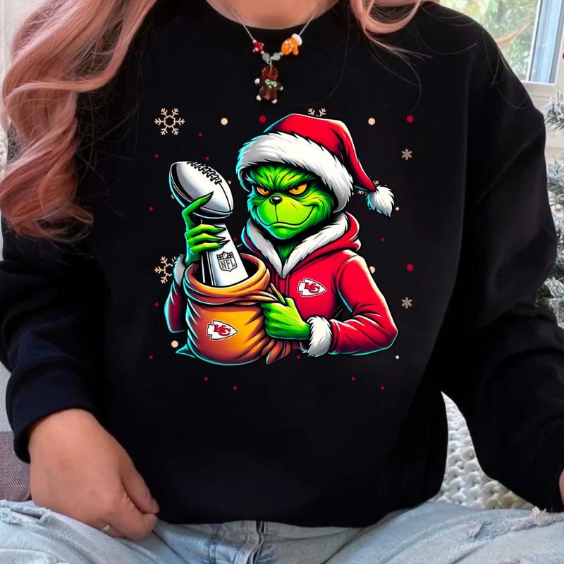 Kansas City Chief Grinch - Etsy