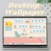 Desktop Wallpaper | Calming Study Room Background Digital Desktop ...