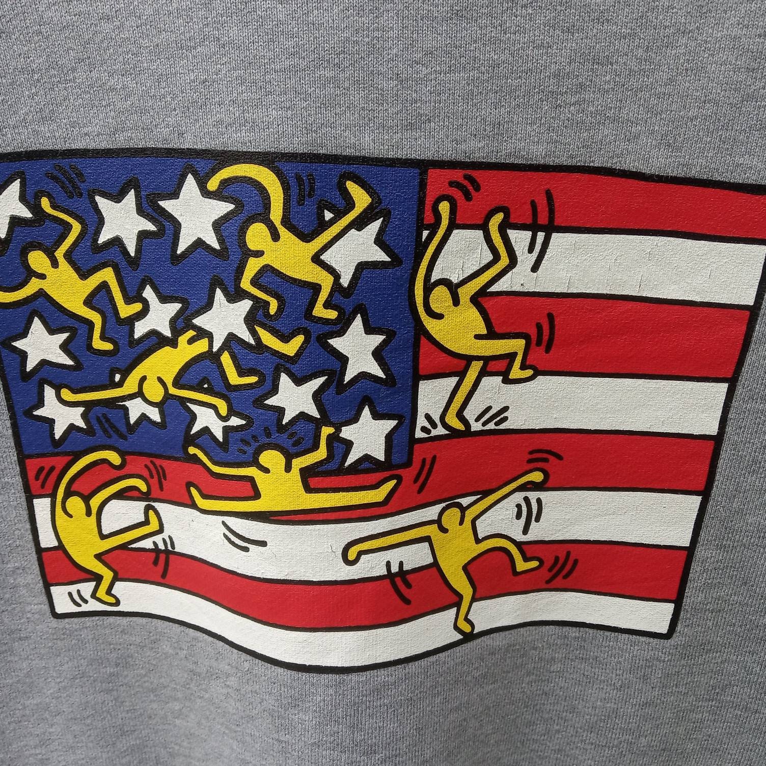 Rare Keith Haring New York Embroidery Design Flag Big Logo - Etsy UK