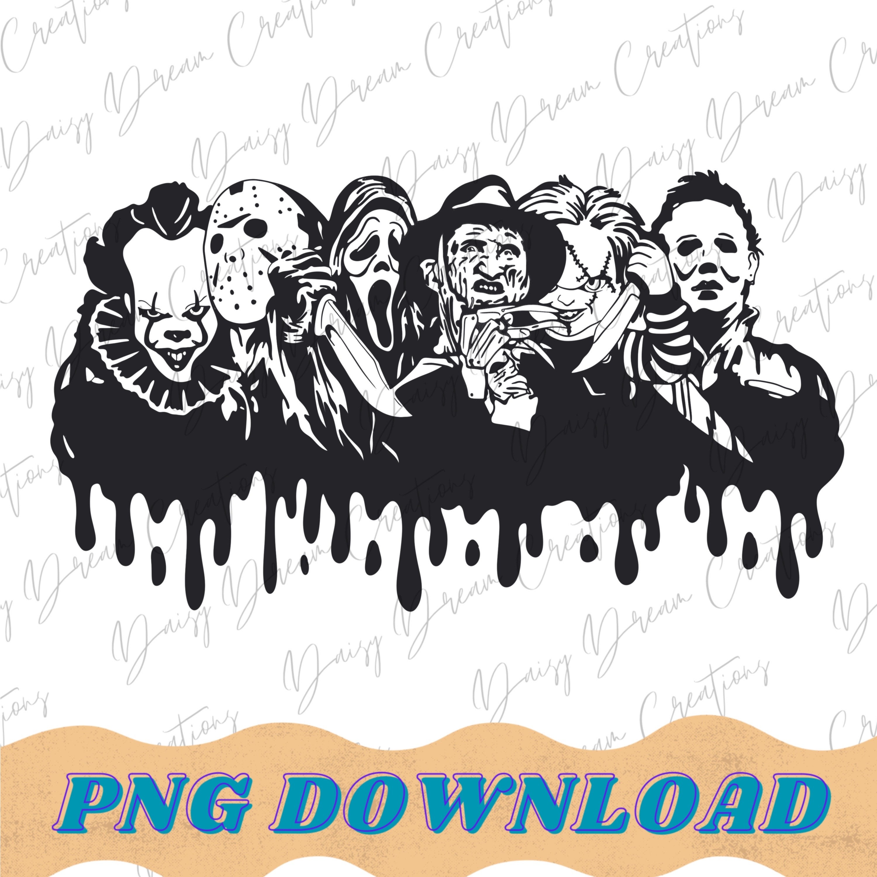 Horror Movie Png - Etsy