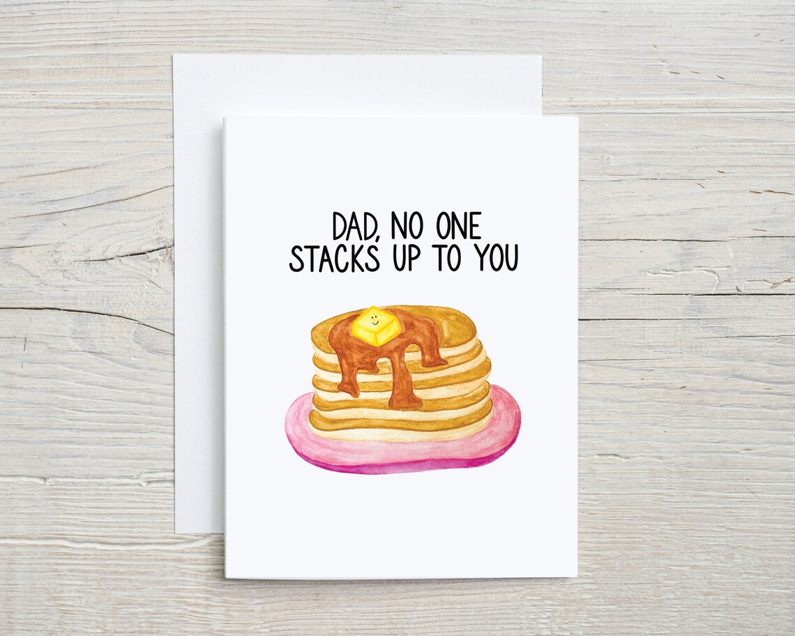Printable Father's Day Card Dad No One Stacks up to You - Etsy