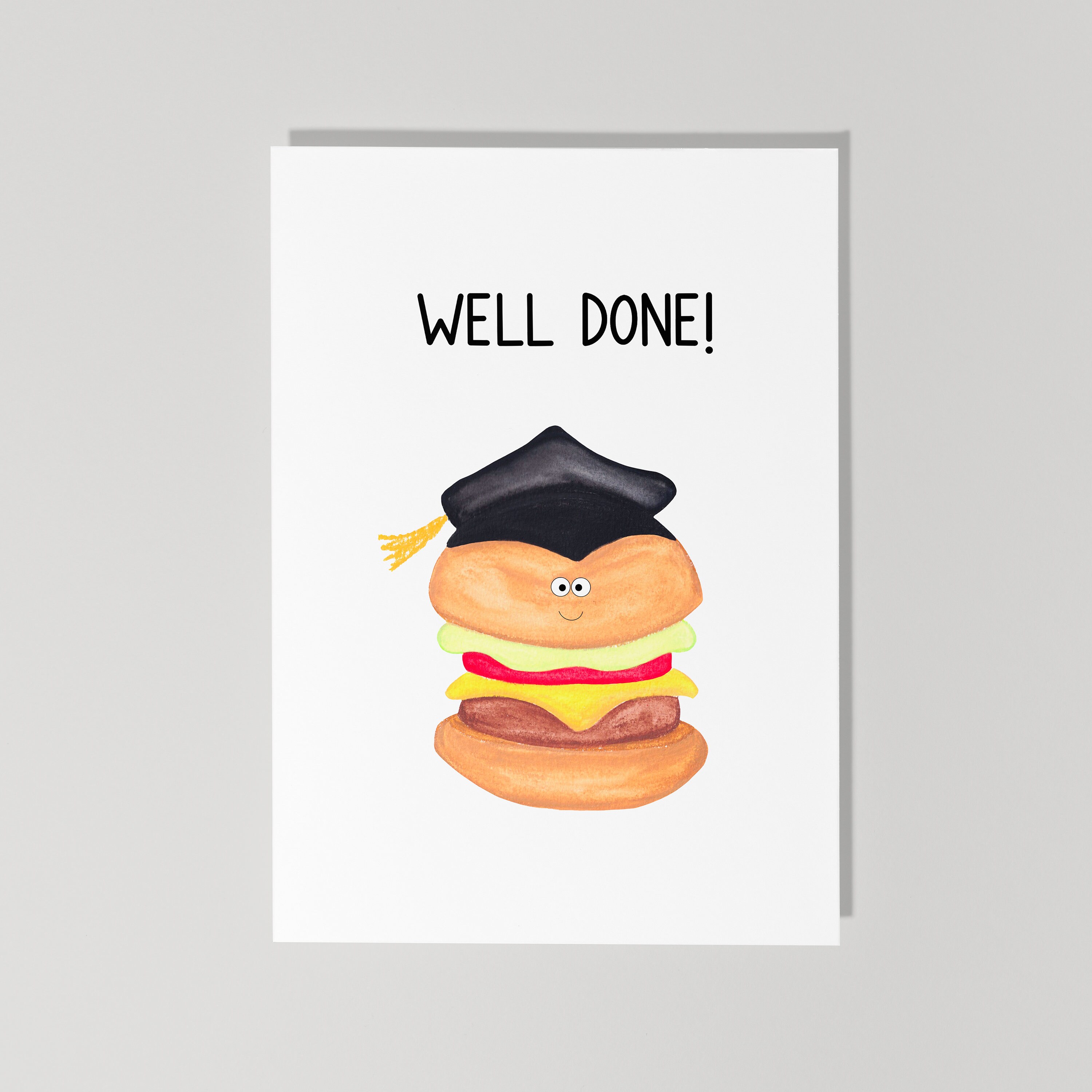 Printable Graduation Card, Well Done Card, Funny Graduation Card ...