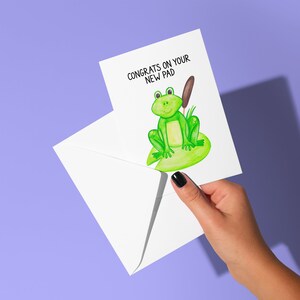 New Home Card, Congrats on Your New Pad, Funny Housewarming Card, New ...