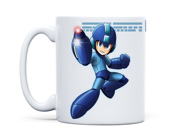 Megaman Mug - Etsy