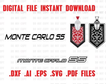 Monte carlo decals | Etsy