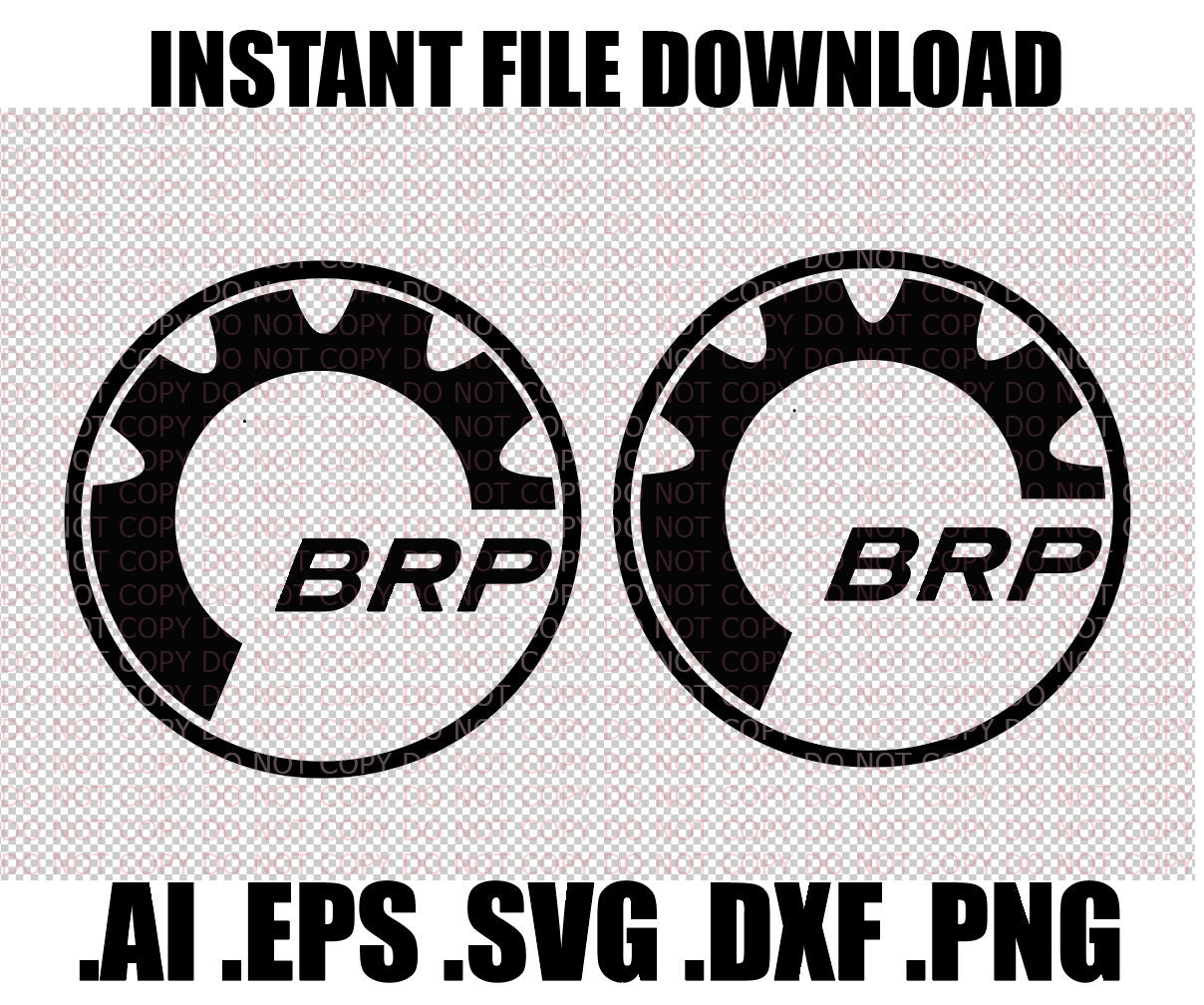 BRP Digital Svg Dxf Eps Pdf Vector File INSTANT DOWNLOAD | Etsy