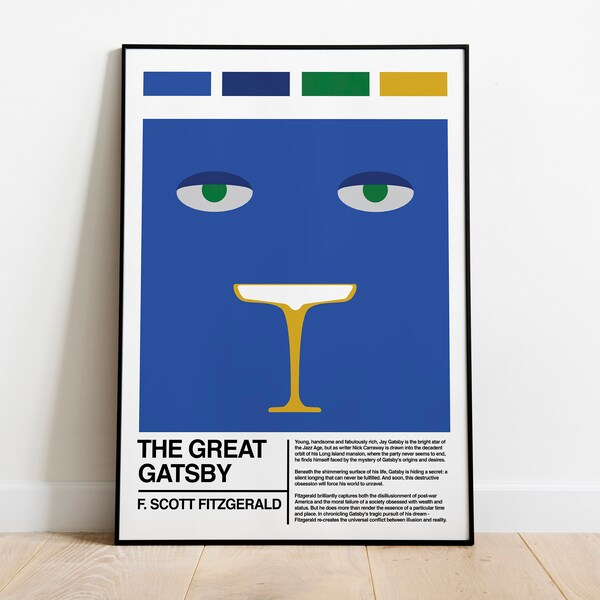Great Gatsby Poster - Etsy