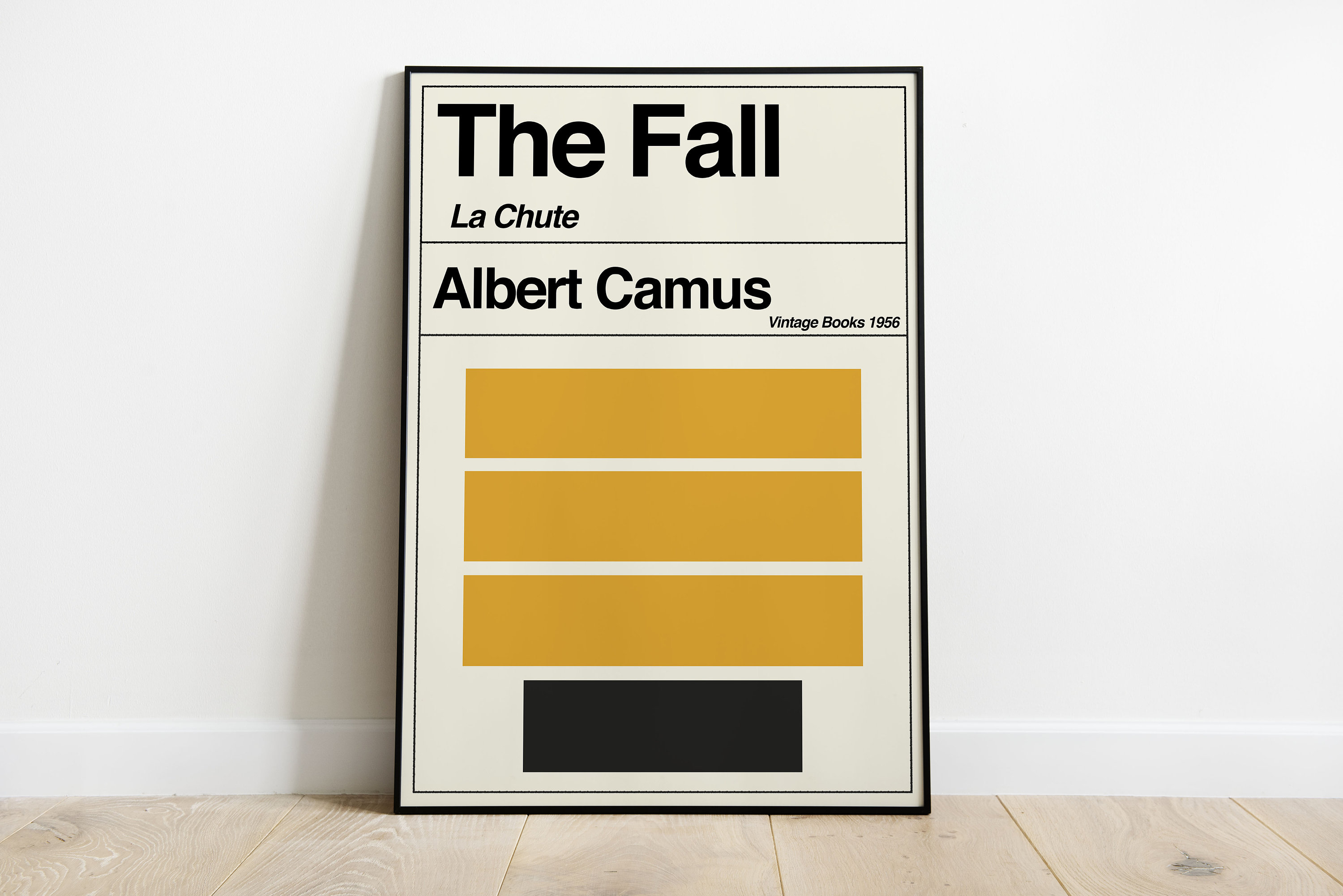 The Fall Albert Camus Retro Vintage Book Art Print - Etsy
