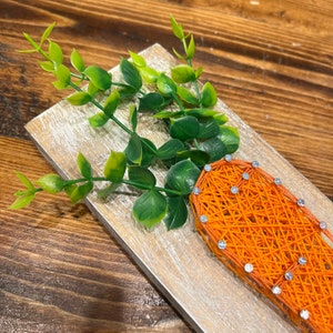 Easter Decor Carrot String Art - Etsy