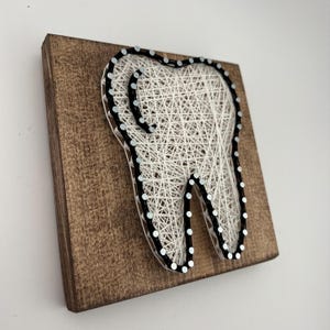 Tooth String Art | Gift for Dentist / Dental Hygienist - Etsy
