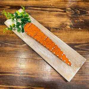 Easter Decor Carrot String Art - Etsy