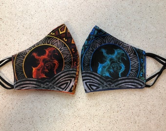 Medieval Face Mask | Etsy