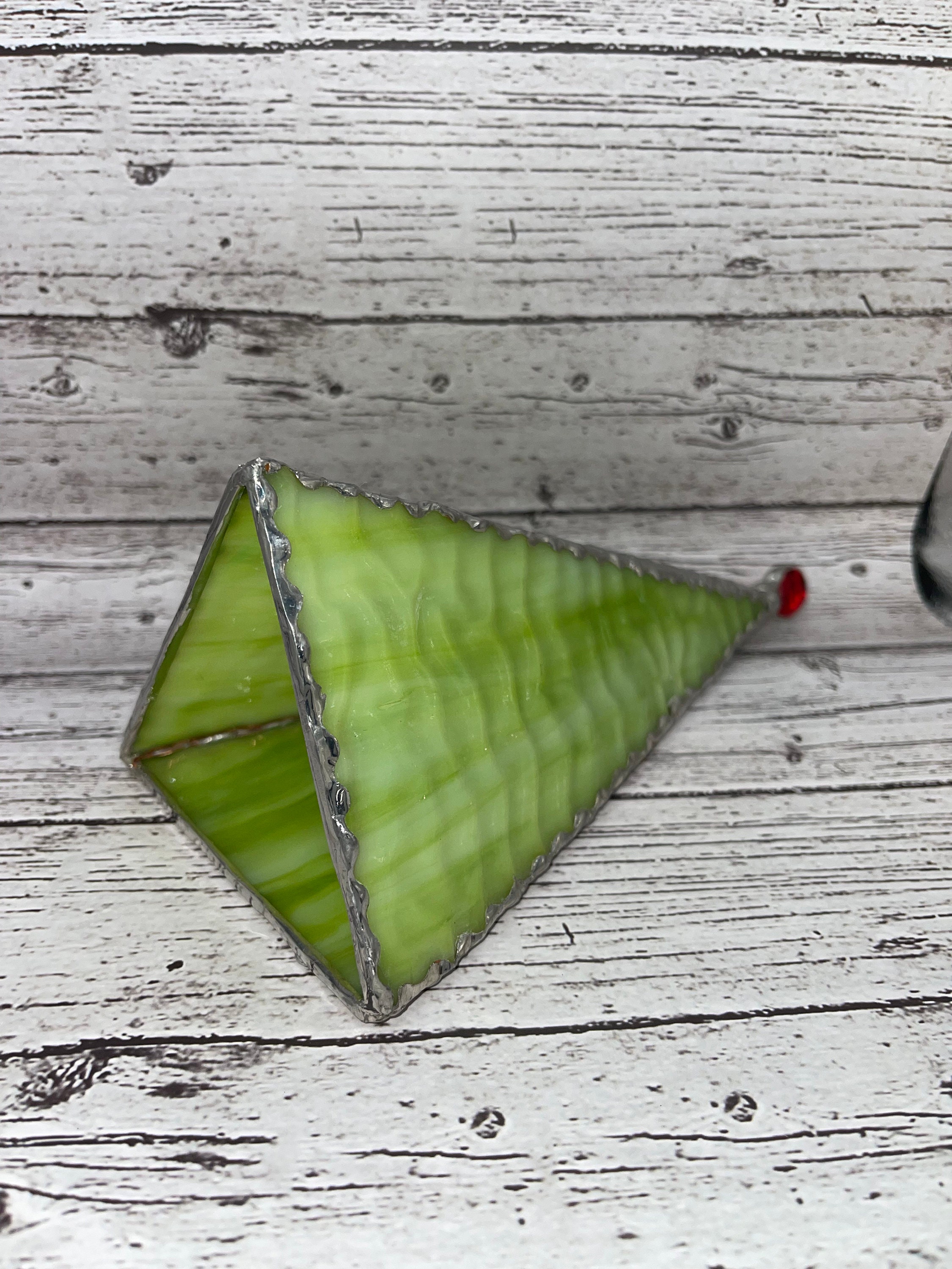 Evergreen Stained Glass 3D Tree - Etsy