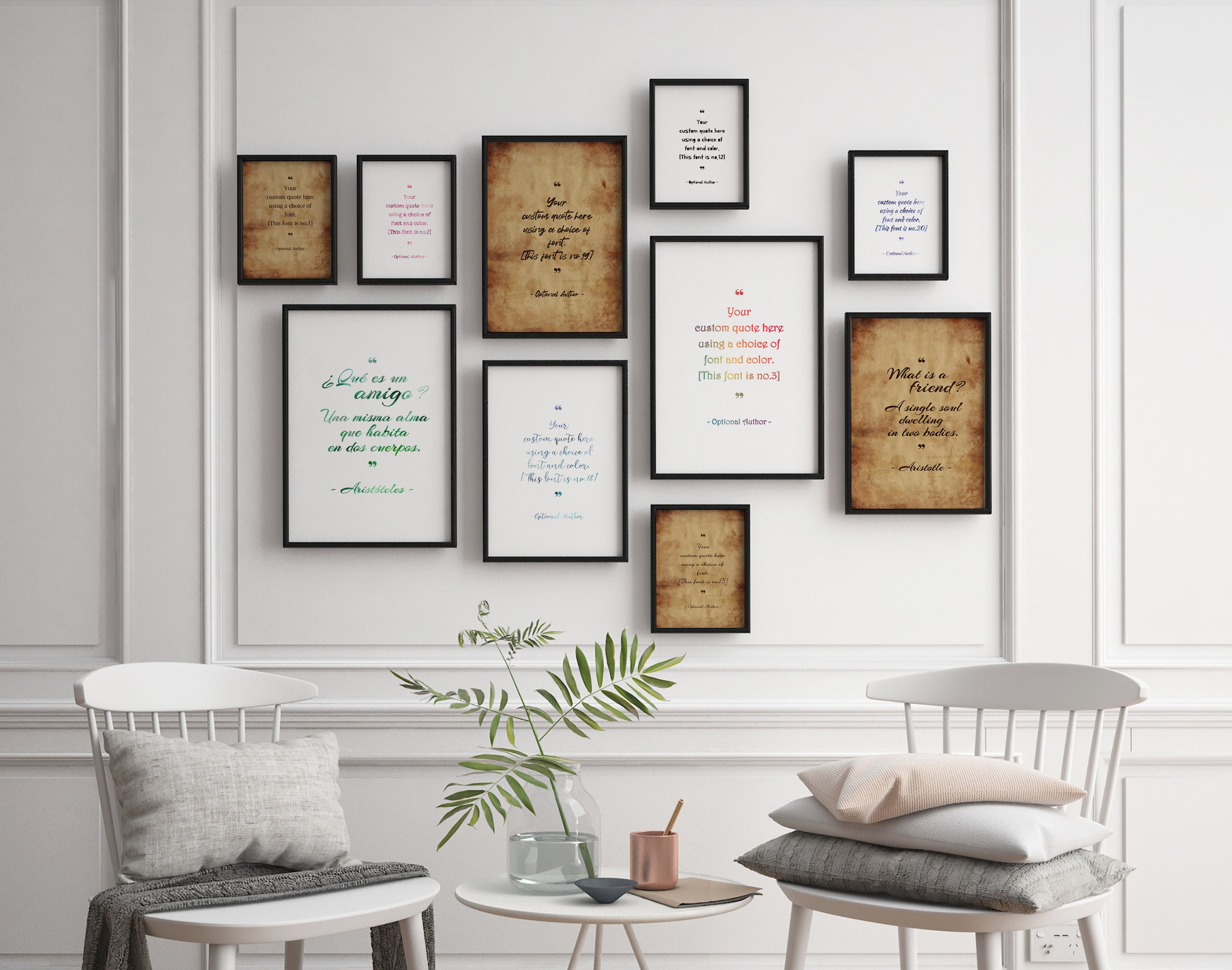 Custom Quote Wall Art, Printable Digital Download, Your Favorite Saying ...