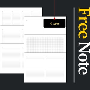 Weekly 2024 Dated & Blank Undated, Calendar, Free Note Printable ...