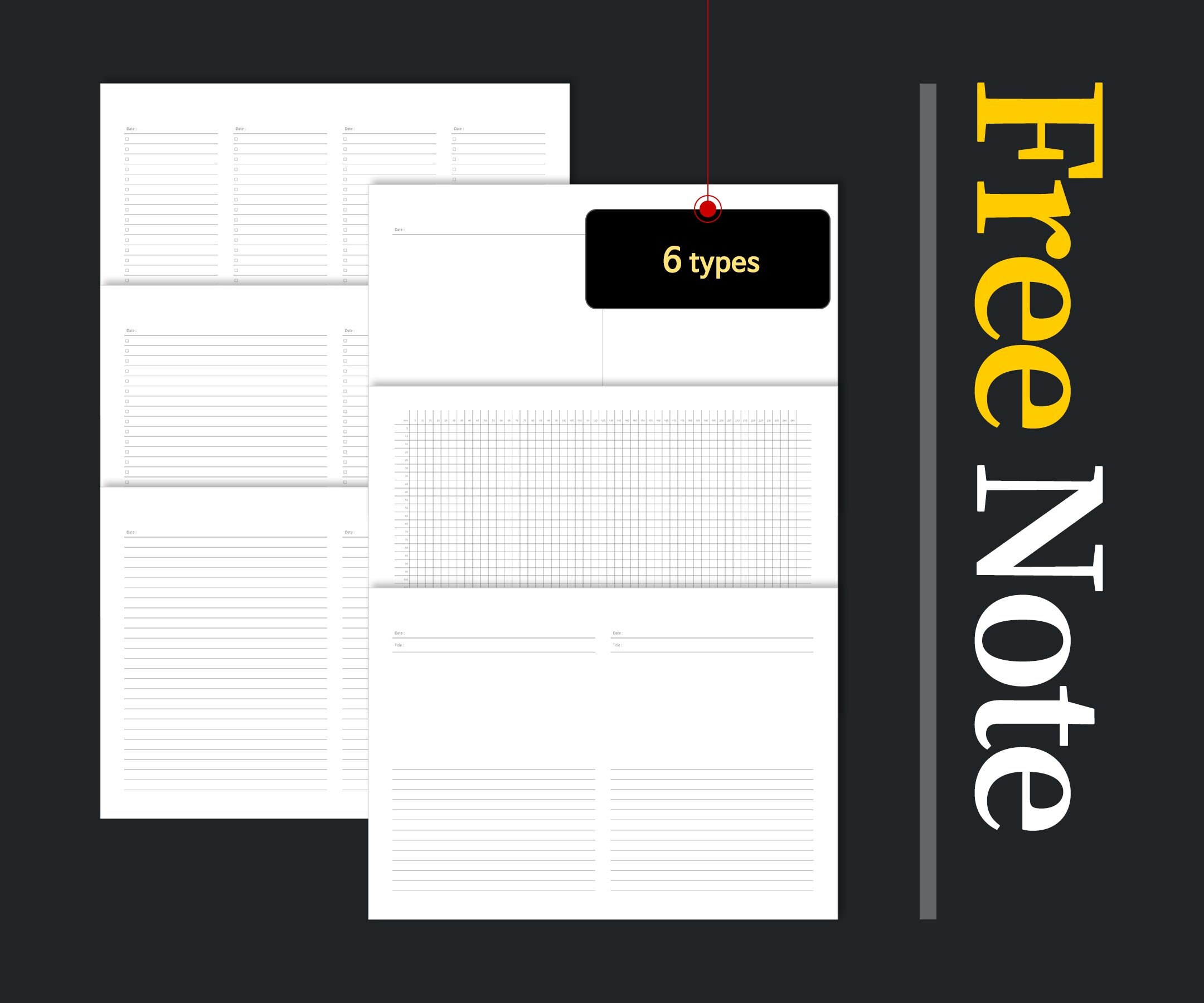 Weekly 2024 Dated & Blank Undated, Calendar, Free Note Printable ...