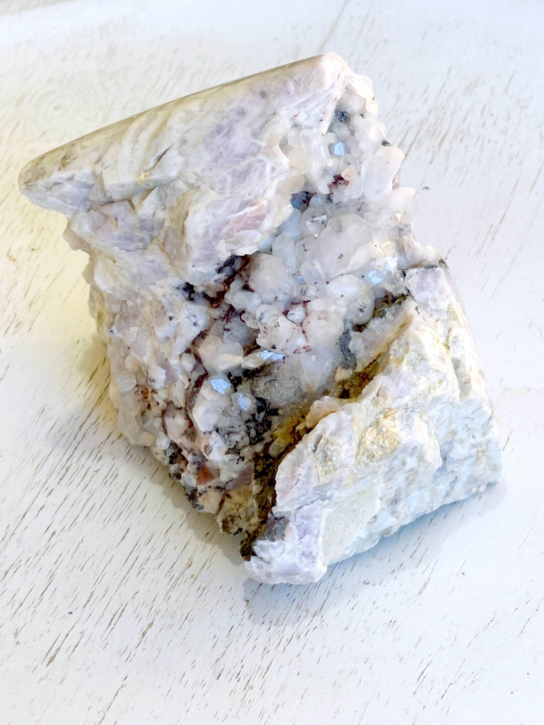 Skystone, Swansea Series, "halda", Quartz Crystal Cluster in Chevron ...