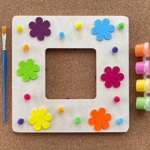 Easter Picture Frame Craft Kit for Kids, Paint Your Own - Etsy
