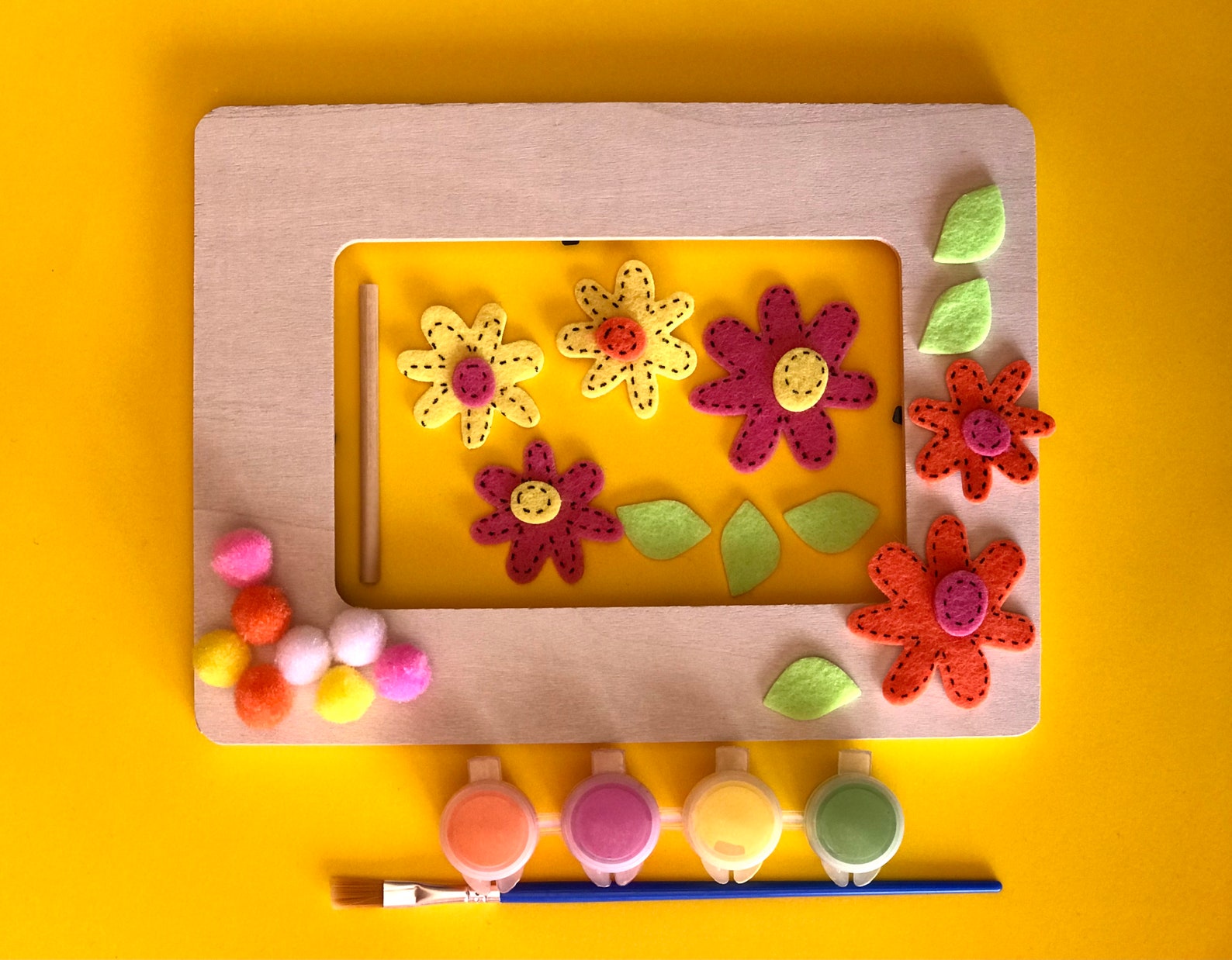 Craft Kit for Kids Painting Kit for Kids Paint Your Own Wood - Etsy