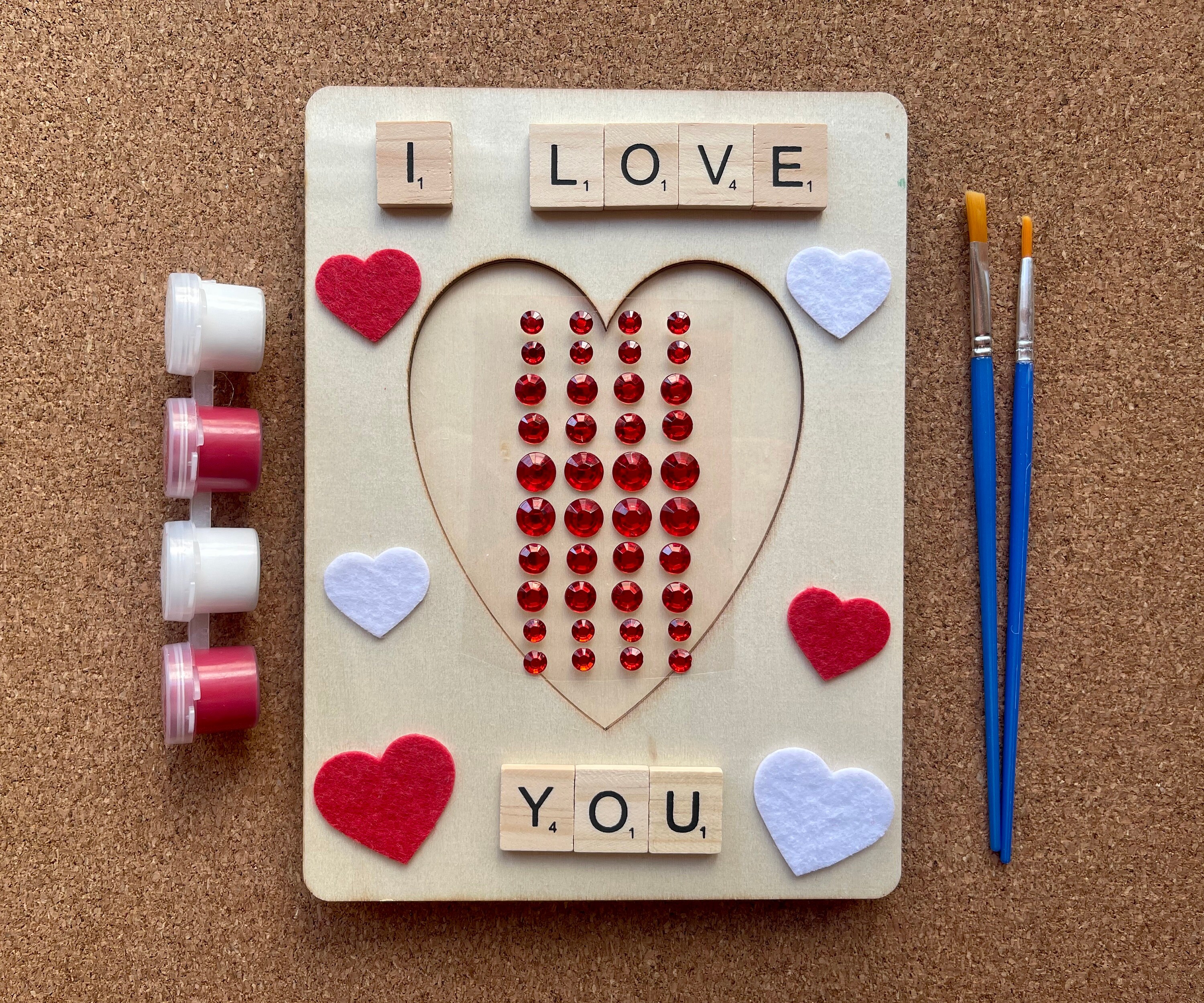 Valentines Day Craft, Fathers Day Craft Kit for Kids, Mothers Craft Kit ...