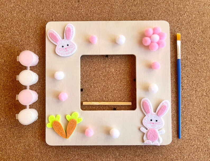 Easter Picture Frame Craft Kit for Kids. Paint Craft Kit for Kids ...
