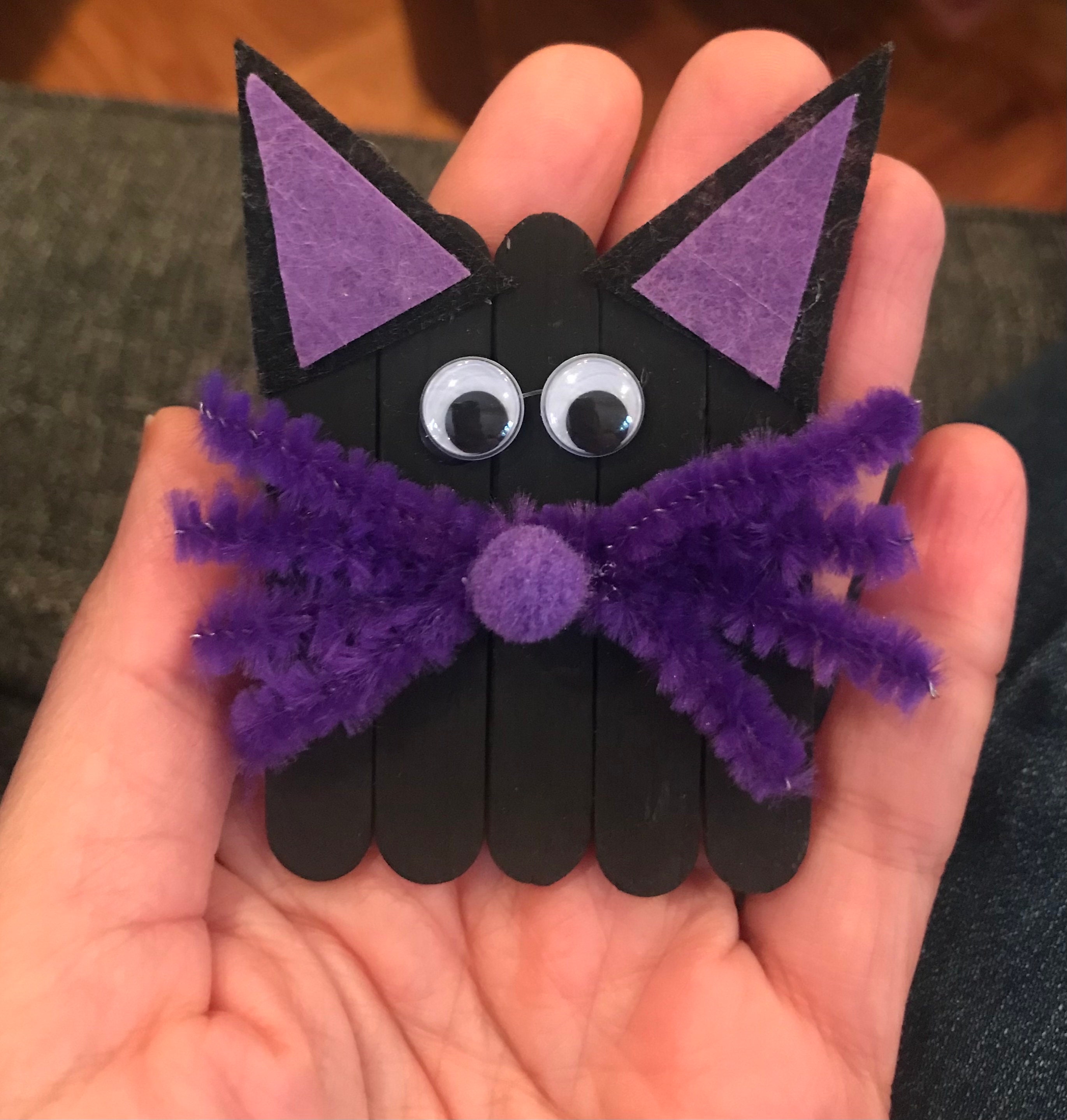 Halloween Witch and Her Cat Craft Kit for Kids Halloween - Etsy