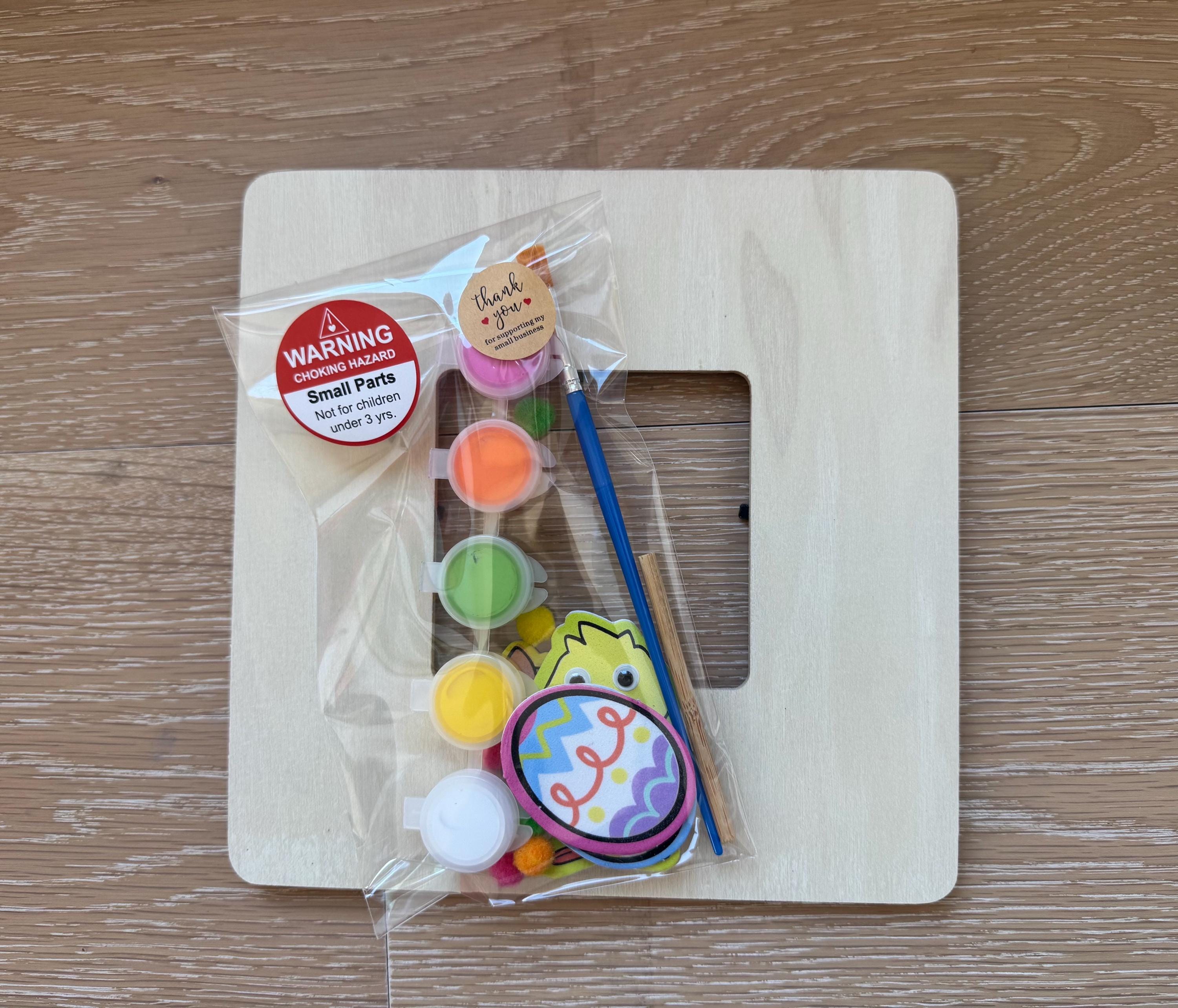 Easter Picture Frame Craft Kit for Kids, Paint Your Own - Etsy