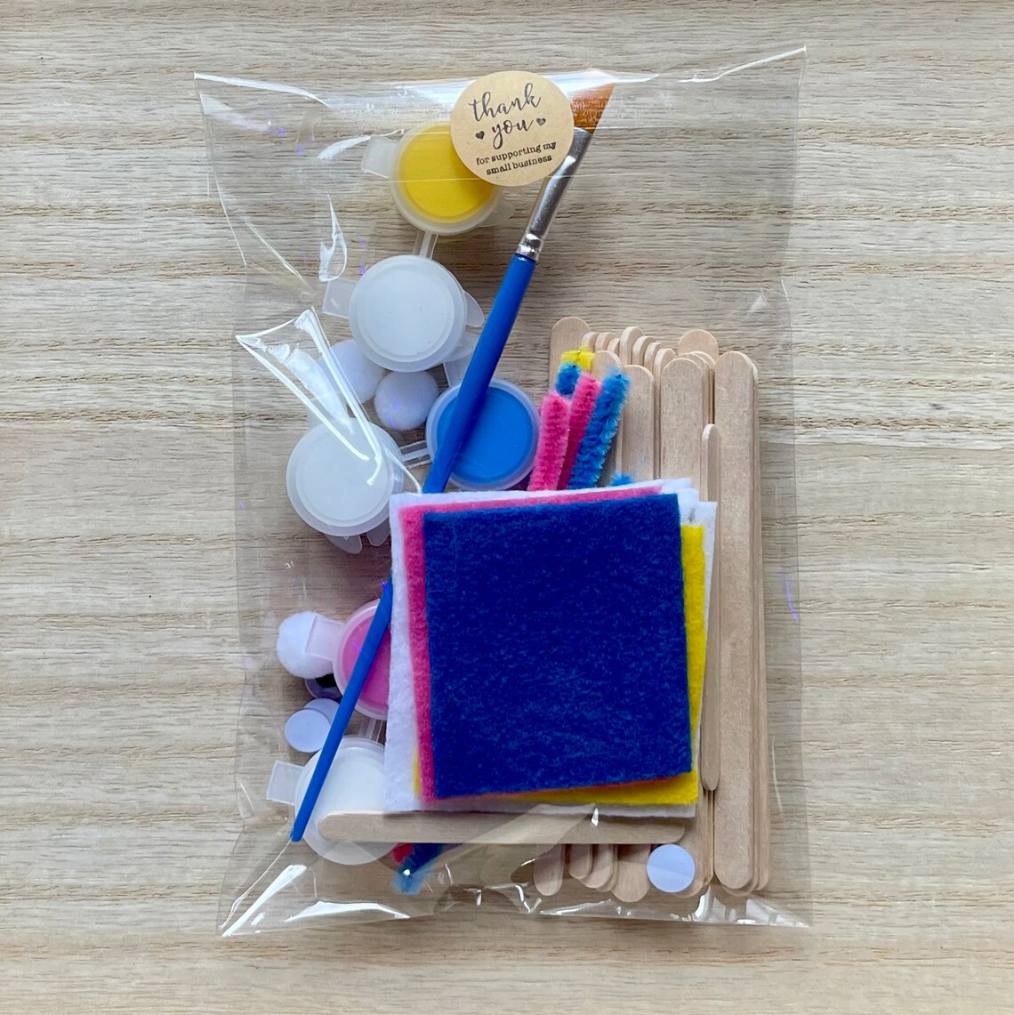 Craft Kit for Kids, Easter Rabbits Craft Sticks Craft Kit. - Etsy