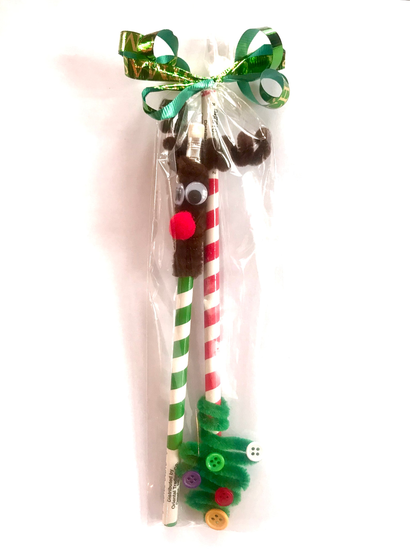 Christmas Pencils, Candy Canes Pencils, Reindeer Pencil, Christmas Tree ...