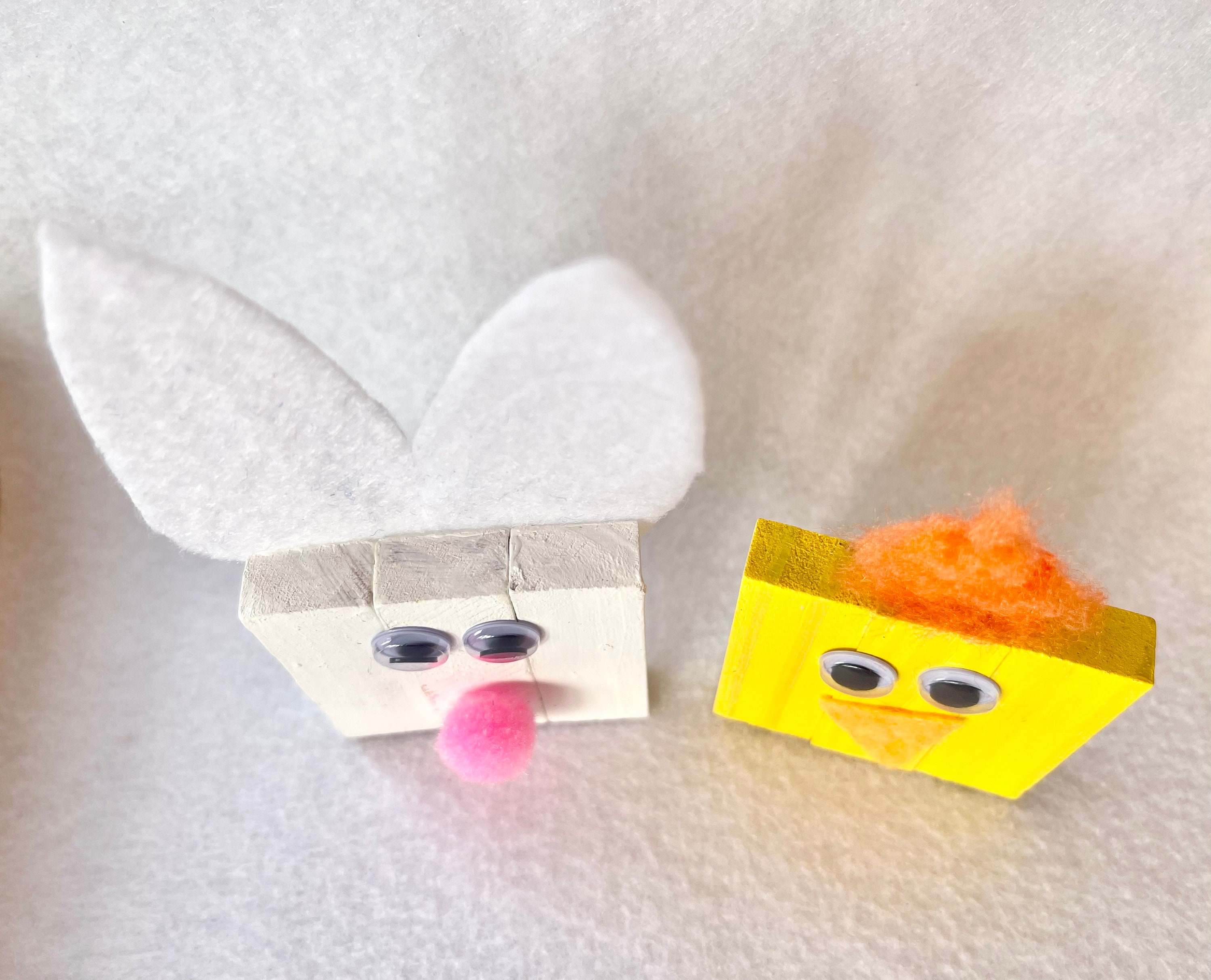 Easter DIY Craft Kit for Kids, Tiered Tray Easter Bunny Decor Craft ...