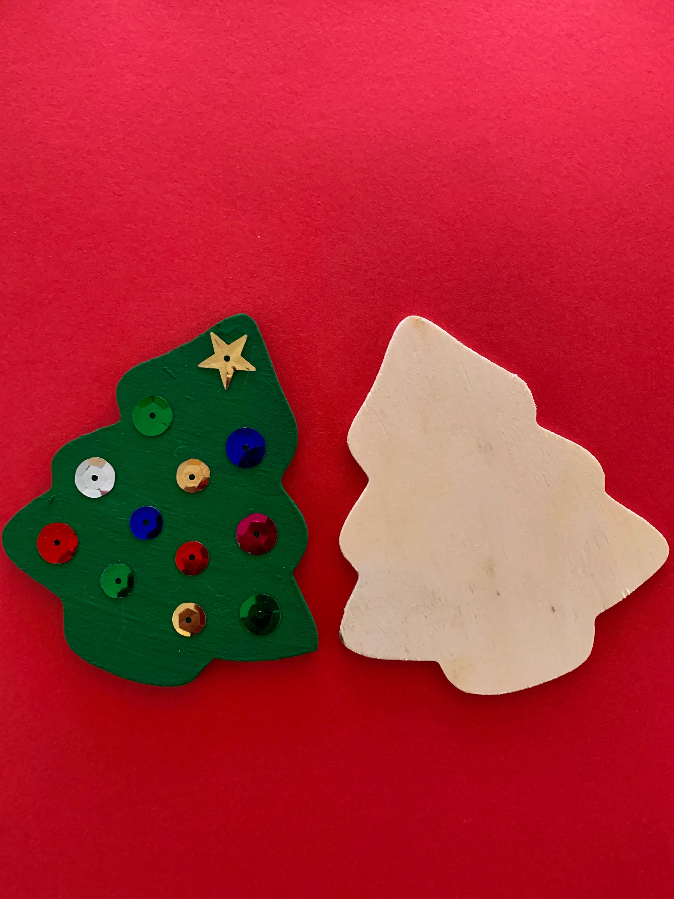 Christmas Ornament and Fridge Magnet Kit, Make Your Own Wooden ...