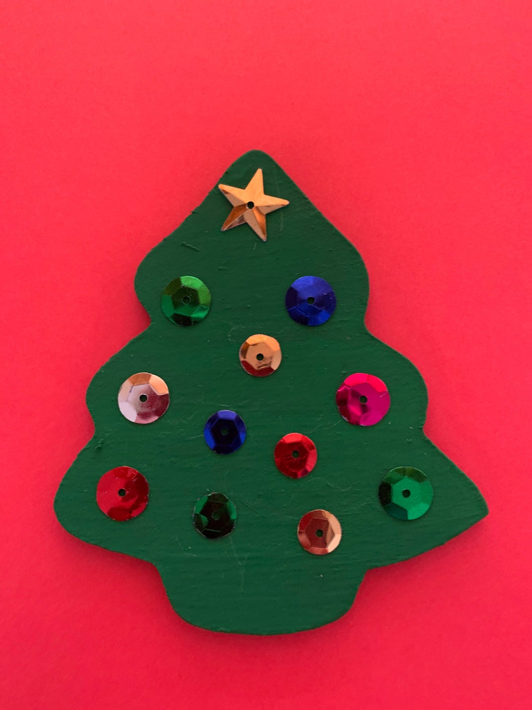 Christmas Ornament and Fridge Magnet Kit, Make Your Own Wooden ...