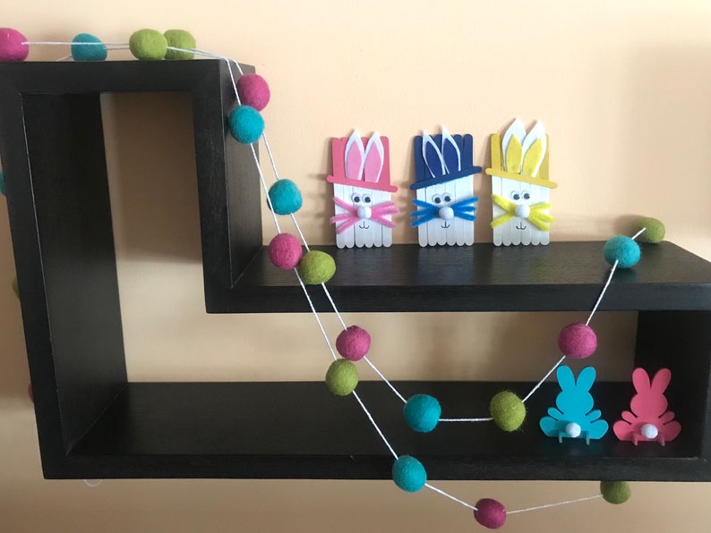 Craft Kit for Kids, Easter Rabbits Craft Sticks Craft Kit. - Etsy