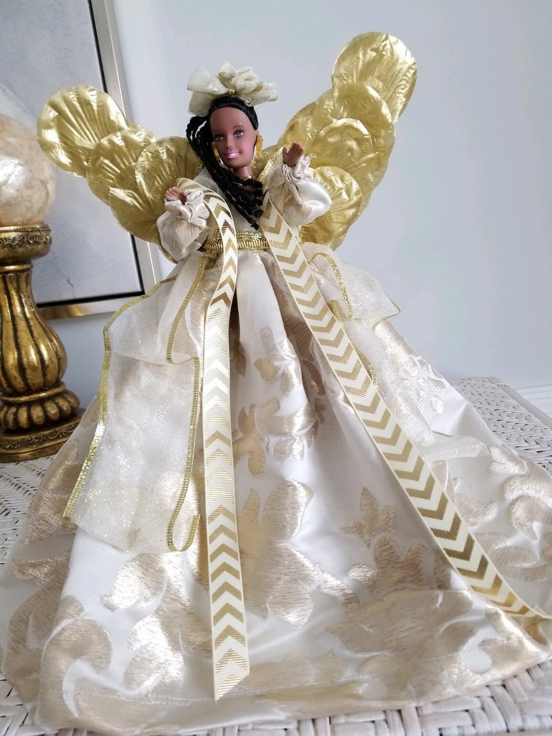 Black Unique Handmade Angel-301 - Etsy