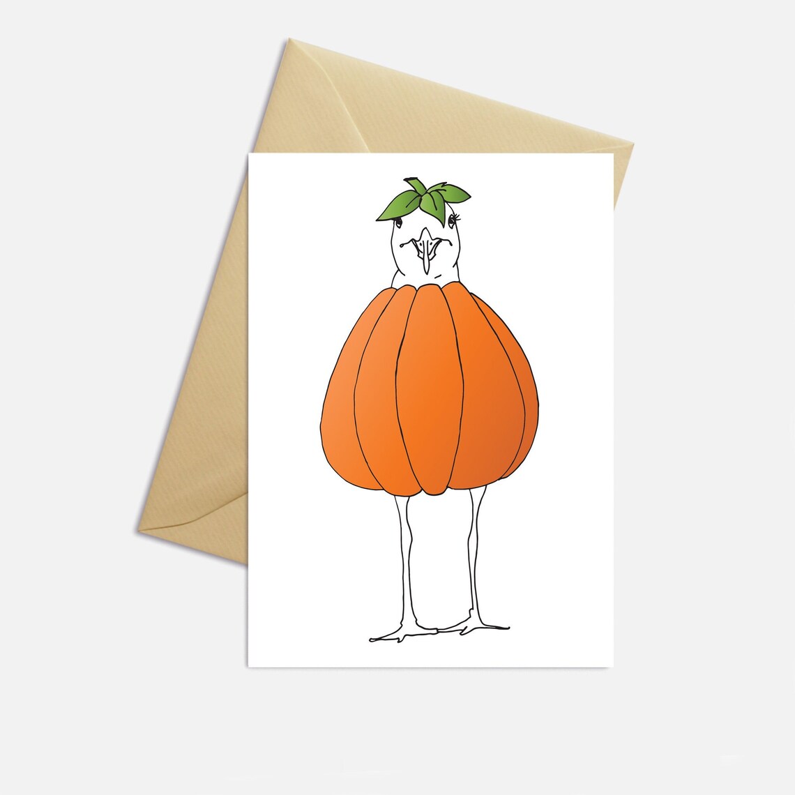 Thanksgiving Greeting Card Pumpkin Spice Card Fall Greeting - Etsy