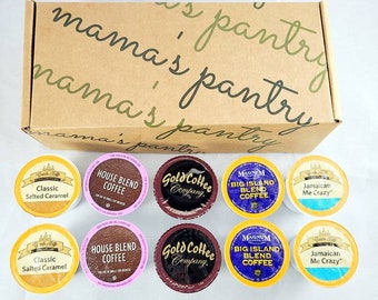 10 K-cups Coffee Lovers Gift Box K-cup Variety Box 10 K-cups - Etsy