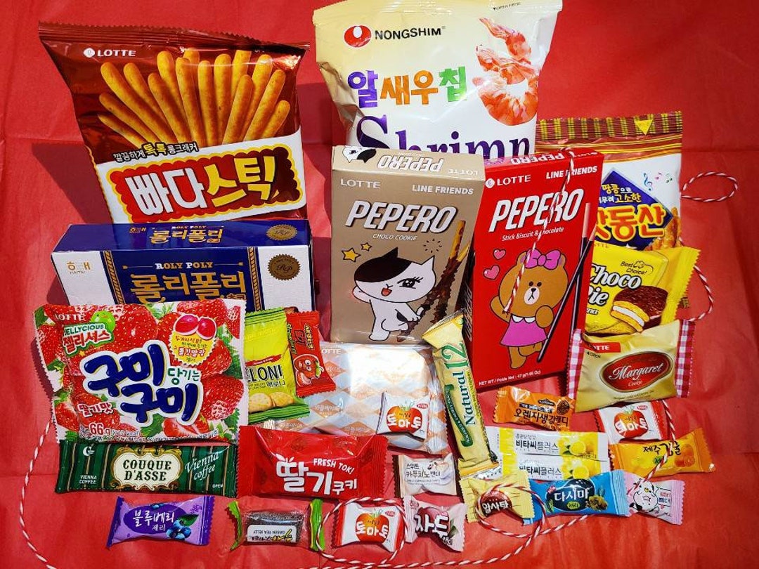 Korean Snacks,candies ,cookies.... - Etsy