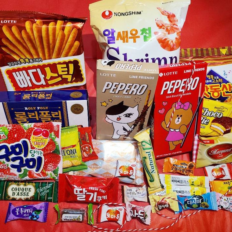 Korean Snacks - Etsy