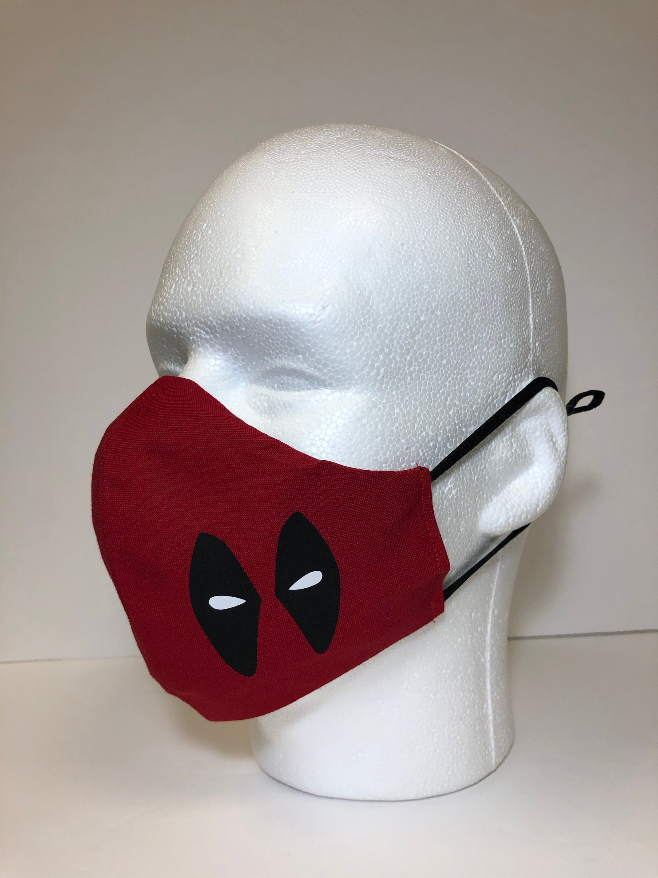 Deadpool Face Mask | Etsy