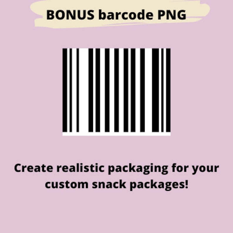 Nutrition Facts Png,barcode,chip Wrapper Template,party Nutritional ...