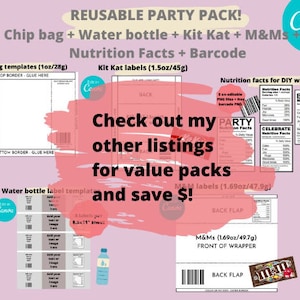 Blank Snickers Wrapper Template,custom Diy Snickers Label,personalized ...