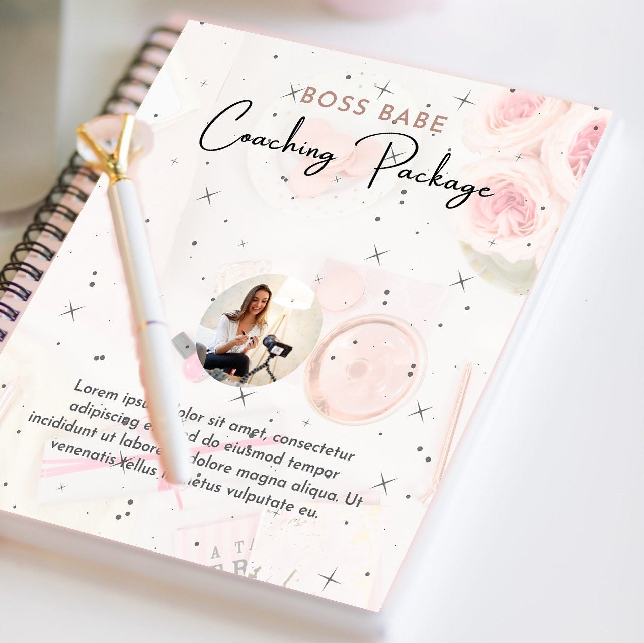 Coaching Package Canva Template Canva Template Media Kit | Etsy