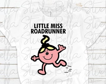 Little Miss Run Svg - Etsy