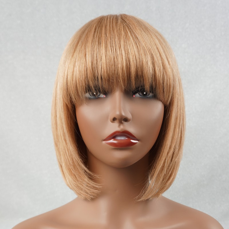 10 Inch Human Hair Wig - Etsy