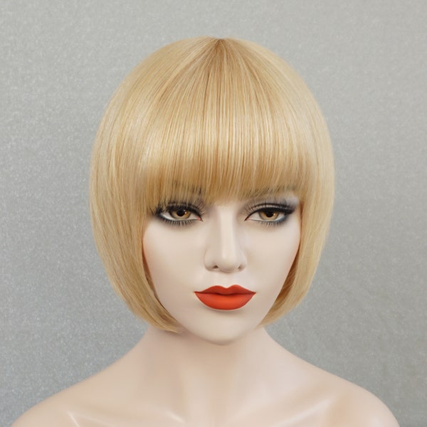 Wigs for White Women Human Hair Short - Etsy