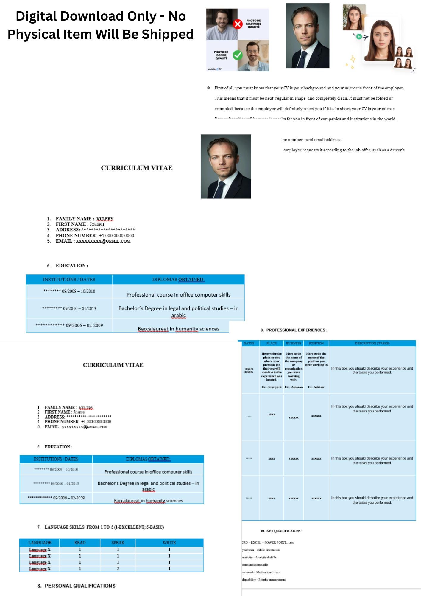 The Perfect CV Guide – Create a Professional Resume That Opens Doors ...