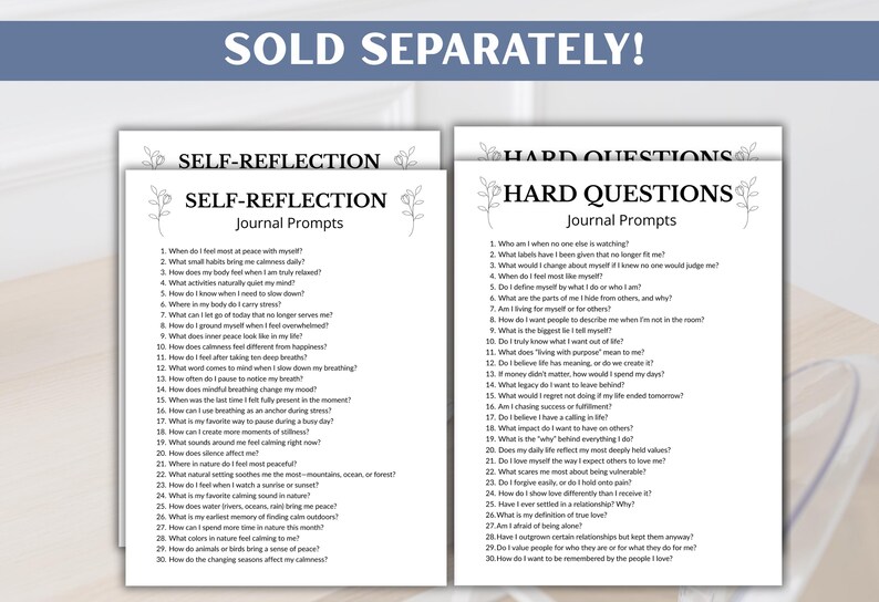 200 Self-awareness Writing Prompts | Emotional Triggers, Healing ...