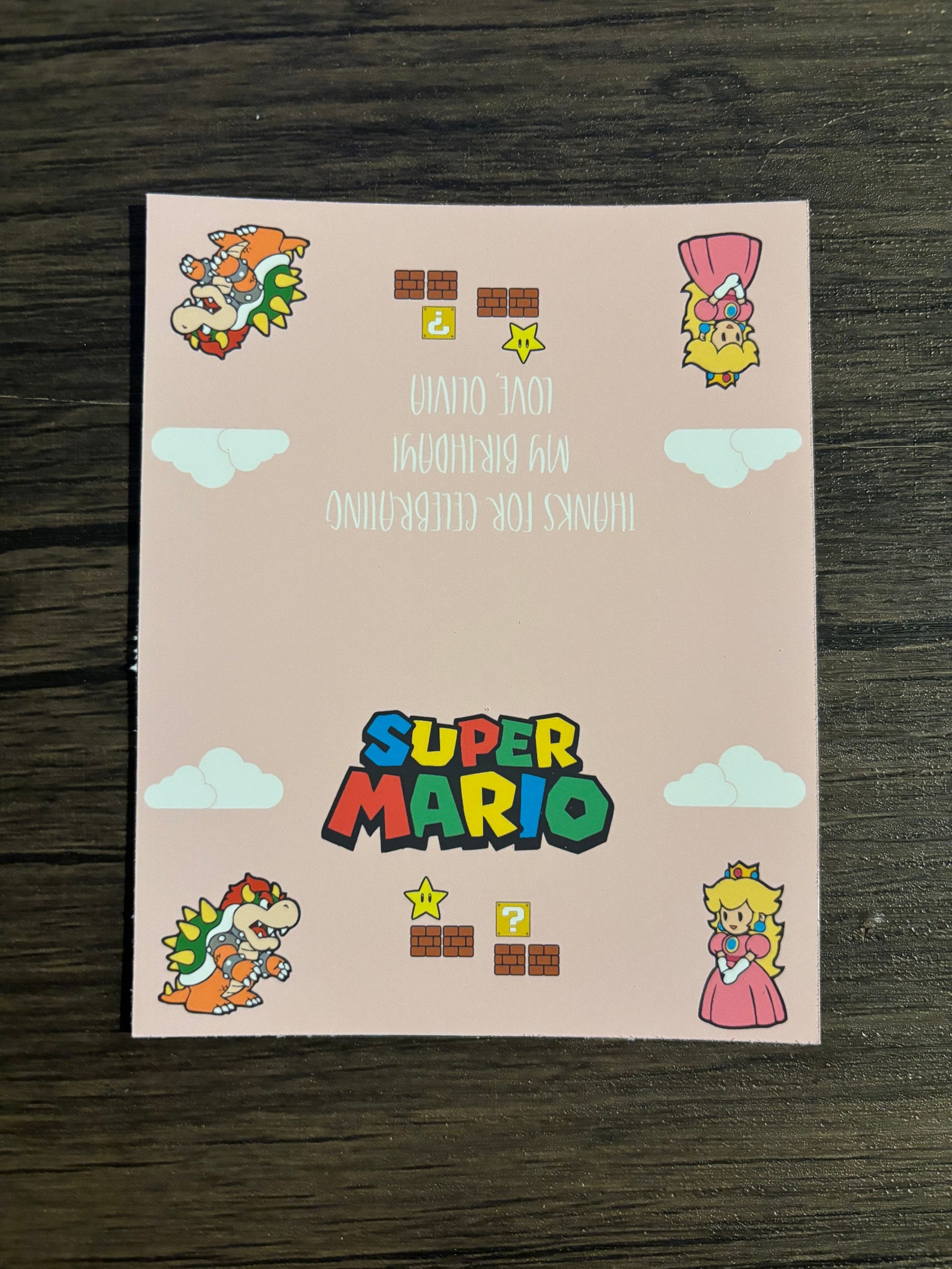 Super Mario Gold Coin Labels - Etsy