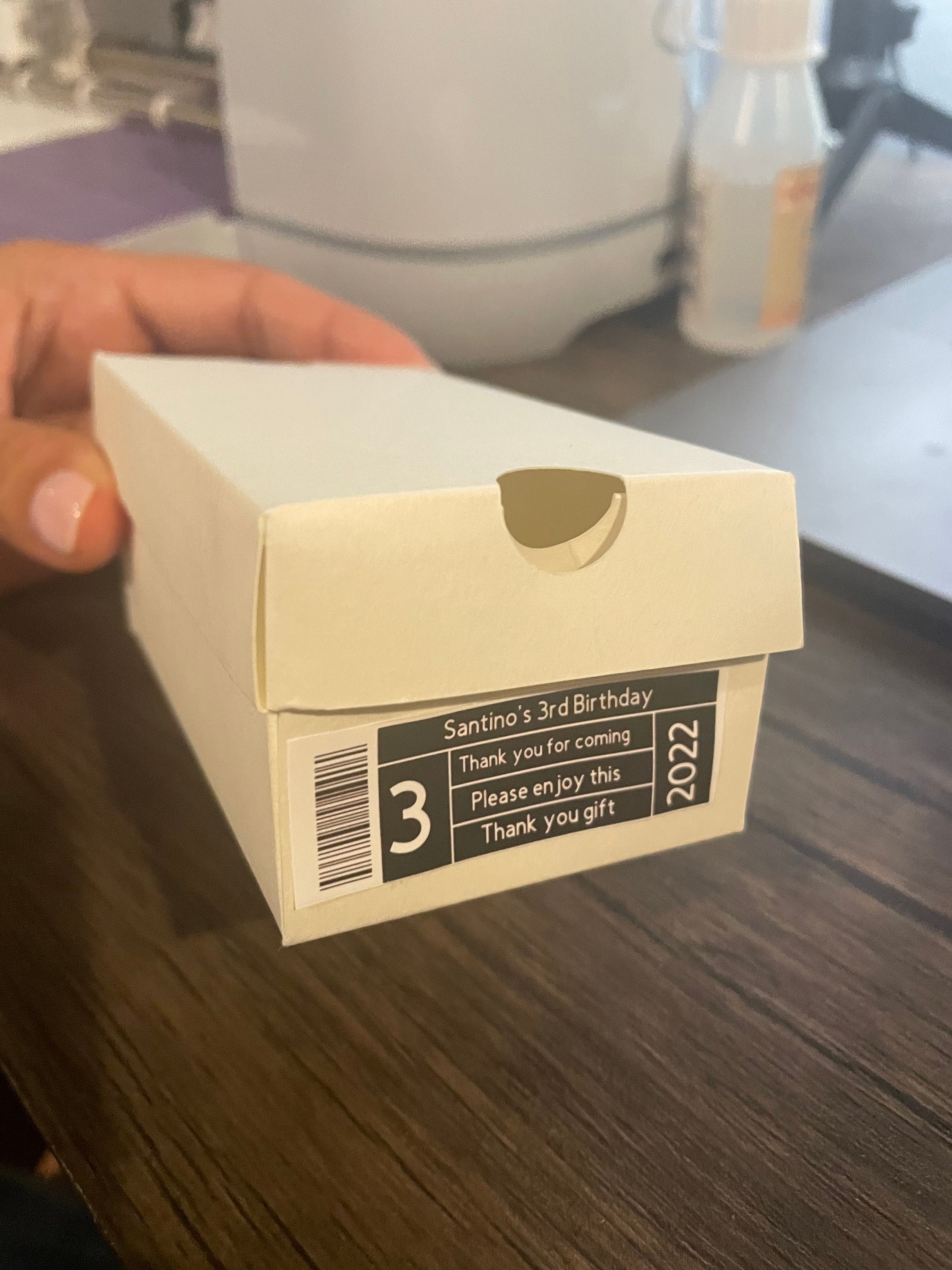 Labels for Mini Shoe Boxes - Etsy